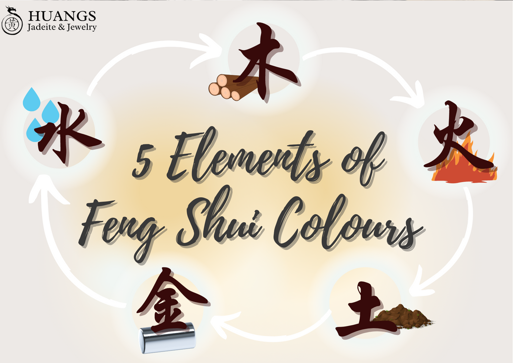 5 Elements of Feng Shui Colours | Huangs Jadeite and Jewelry Pte Ltd