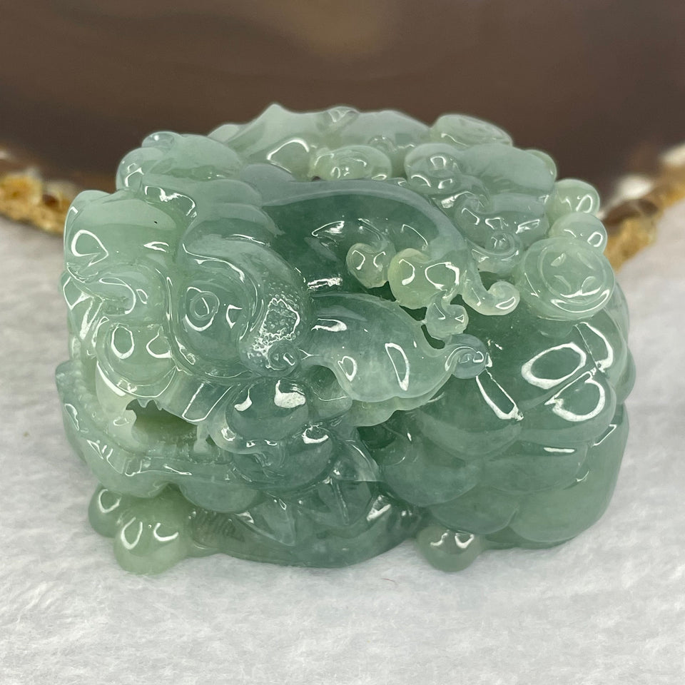 Blue Jade Jadeite 蓝翡翠 singaproe chinatown high quality feng shui gifts sg
